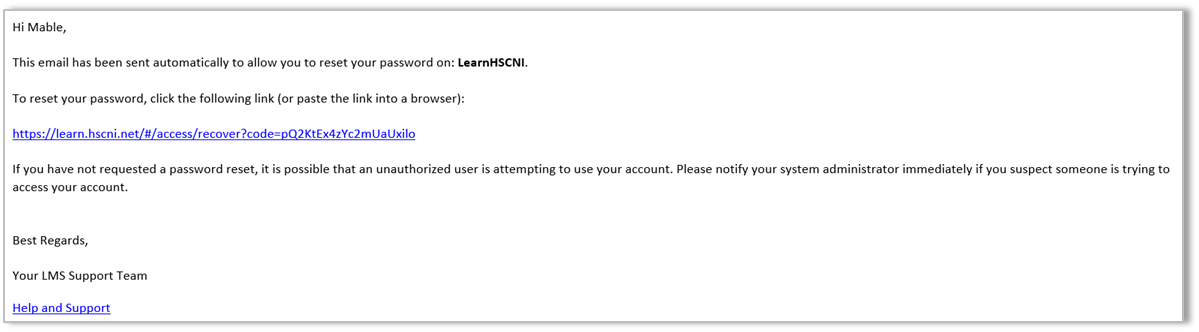 How To: Recover or reset a forgotten password – LearnHSCNI - Help and ...