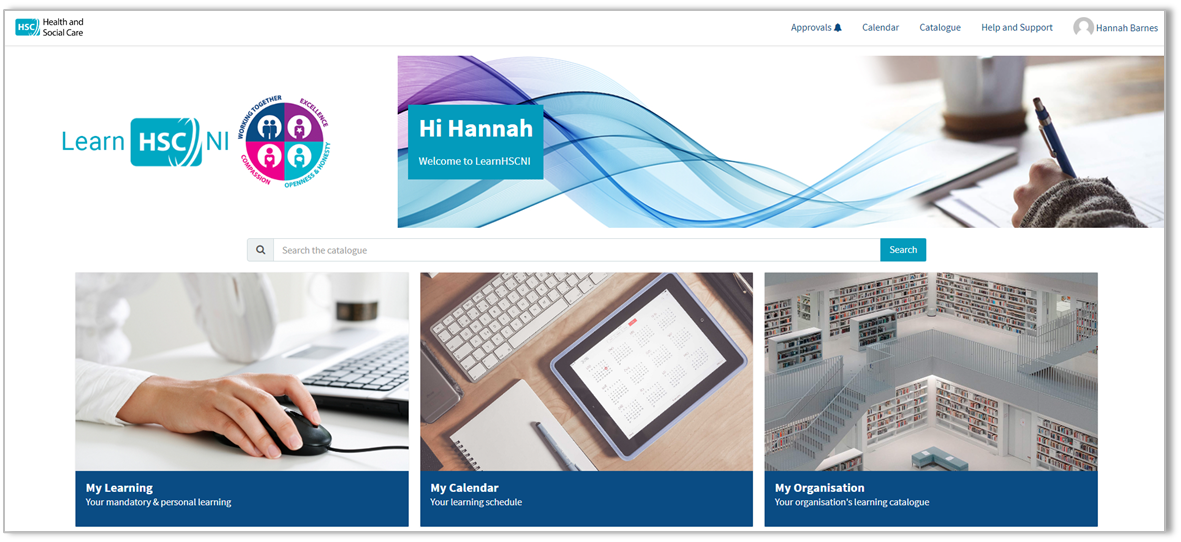 How To: Manage approvals – LearnHSCNI - Help and Support